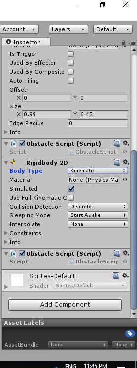 Rigidbody2D Missing Features - Unity Engine - Unity Discussions